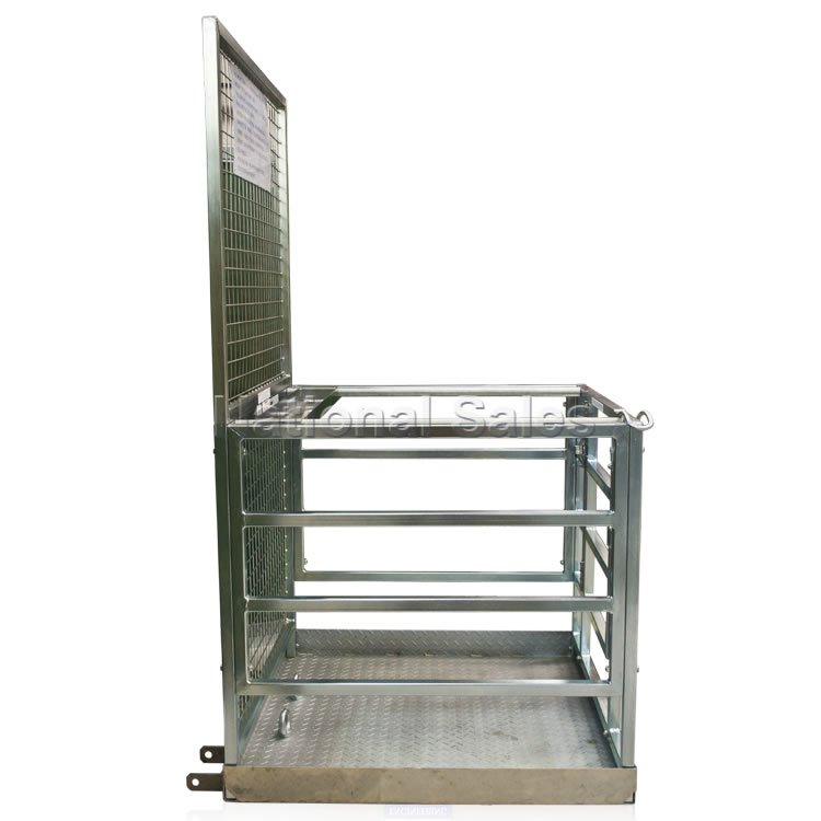 Flat Pack Safety Cage with Anchor Points - Perth | Forklift Safety ...